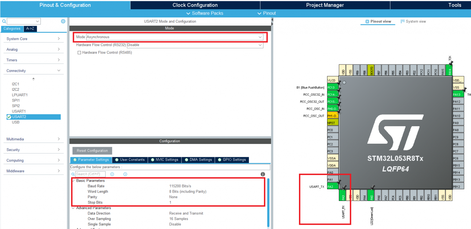 STM32CubeMX Lesson 9 ─ 透過UART/USART與PC通訊 | 時脈電子 SHIMINE